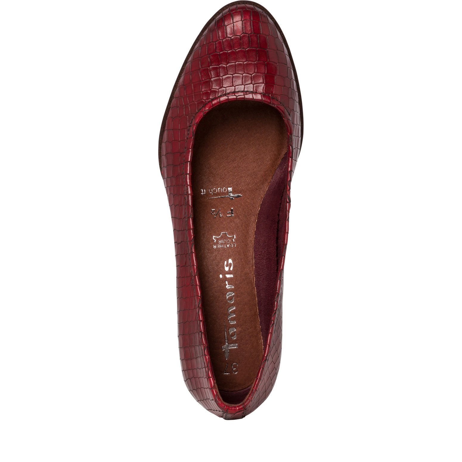 Tamaris 22432 Scarlet Croco - Ženska cipela koja ističe sofisticiranost ...