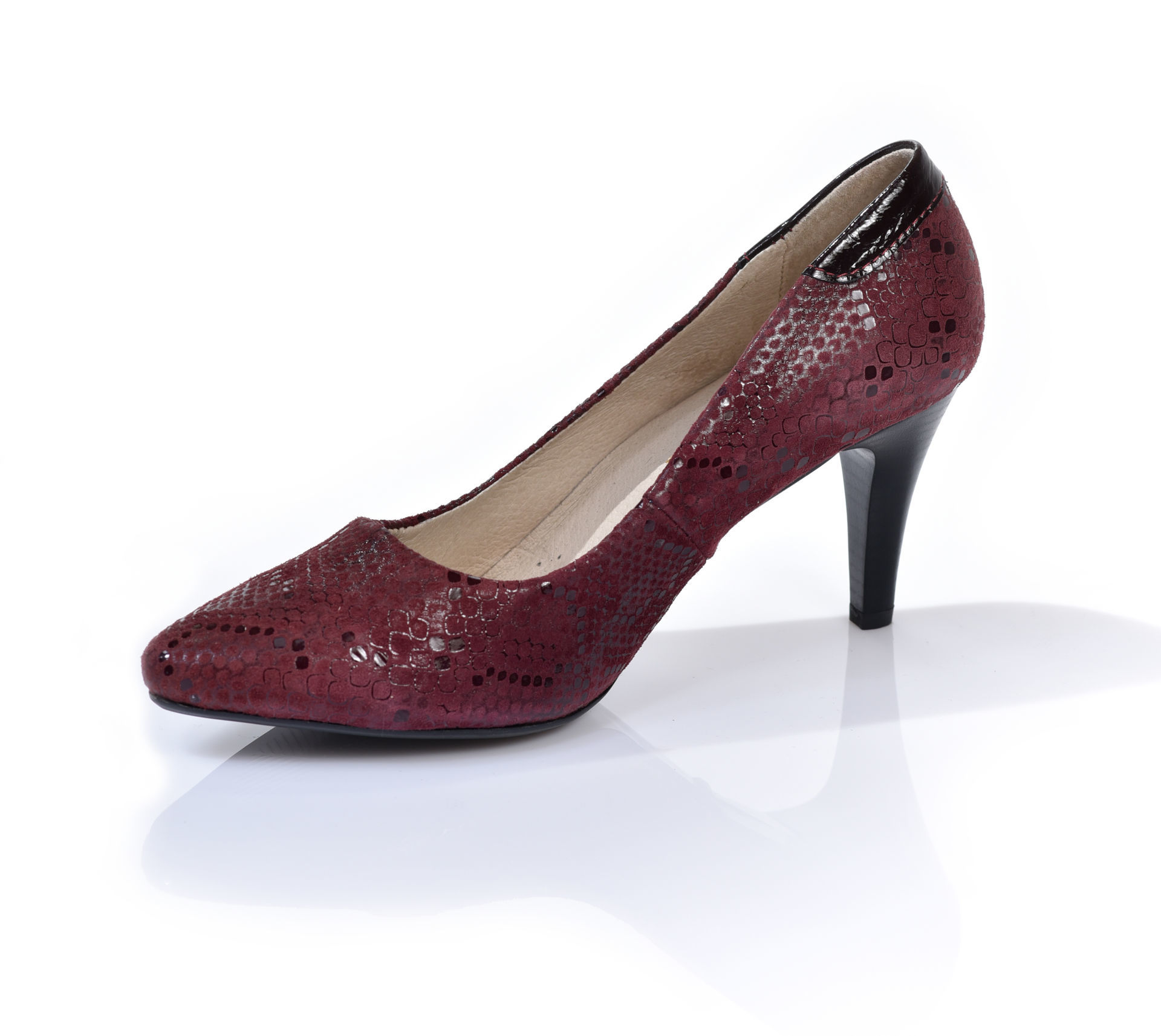 Ekskluzivne Ženske Cipele - Model 1958 u Bordo Boji - Obuća Tref shoes ...