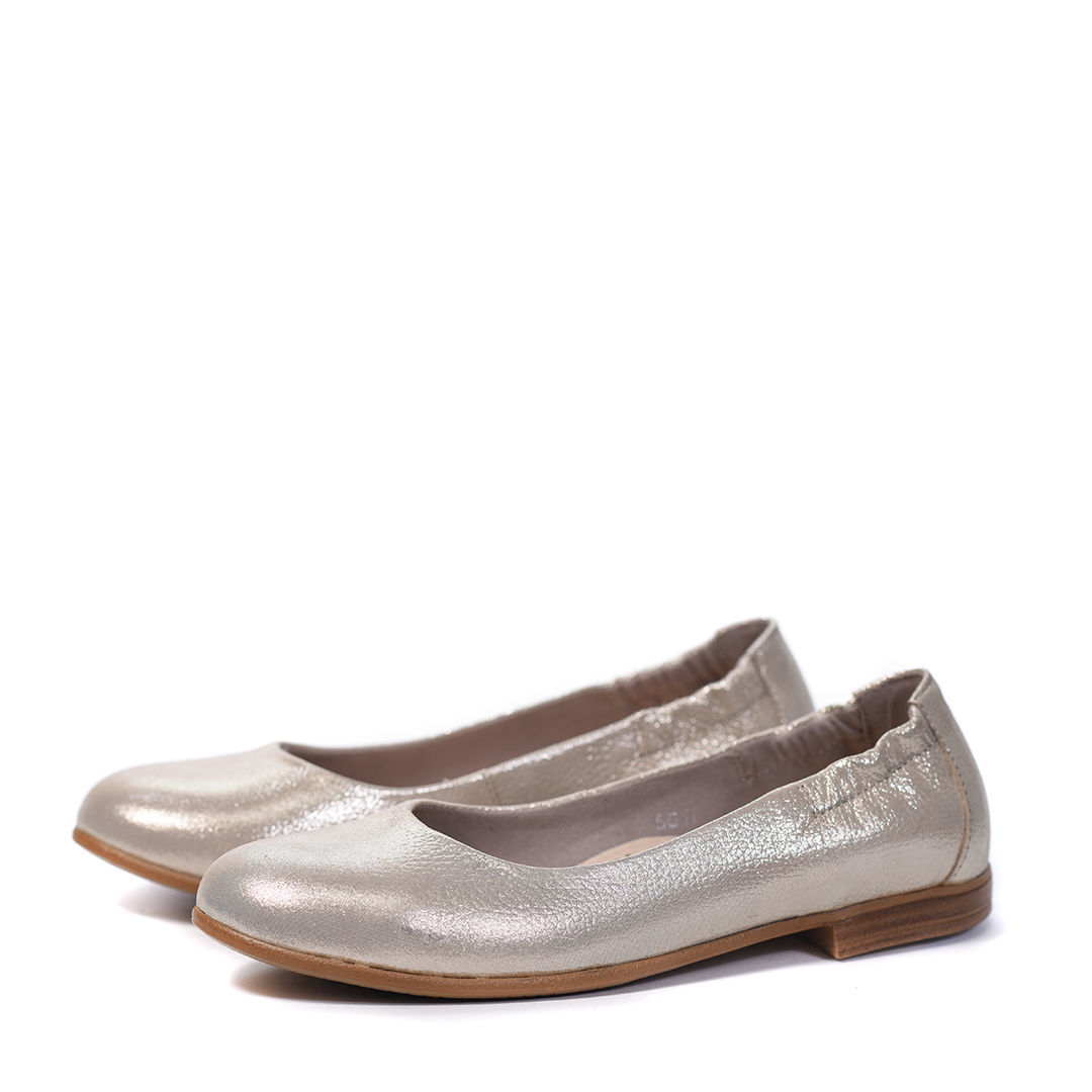 Ženske baletanke Tref 5018 zlatne - Obuća Tref shoes - online prodaja