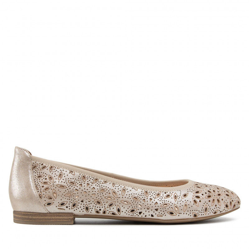 Caprice 22101 Taupe Metallic - Ženske baletanke - Obuća Tref shoes ...