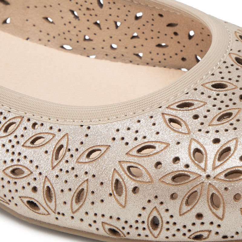 Caprice 22101 Taupe Metallic - Ženske baletanke - Obuća Tref shoes ...