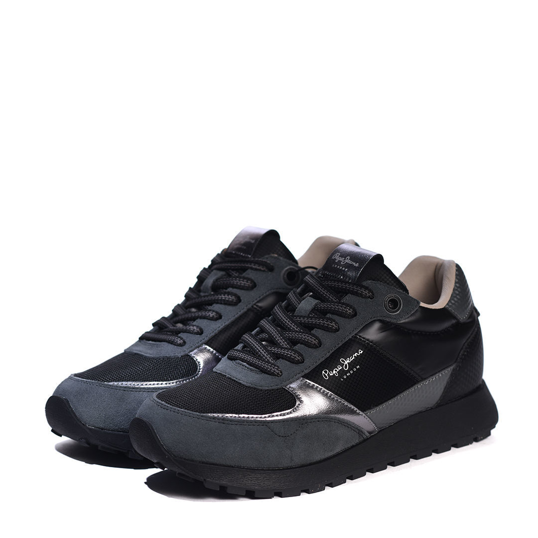 Ženske patike Pepe Jeans Dean Square Black - Trendi stil za urbani ...