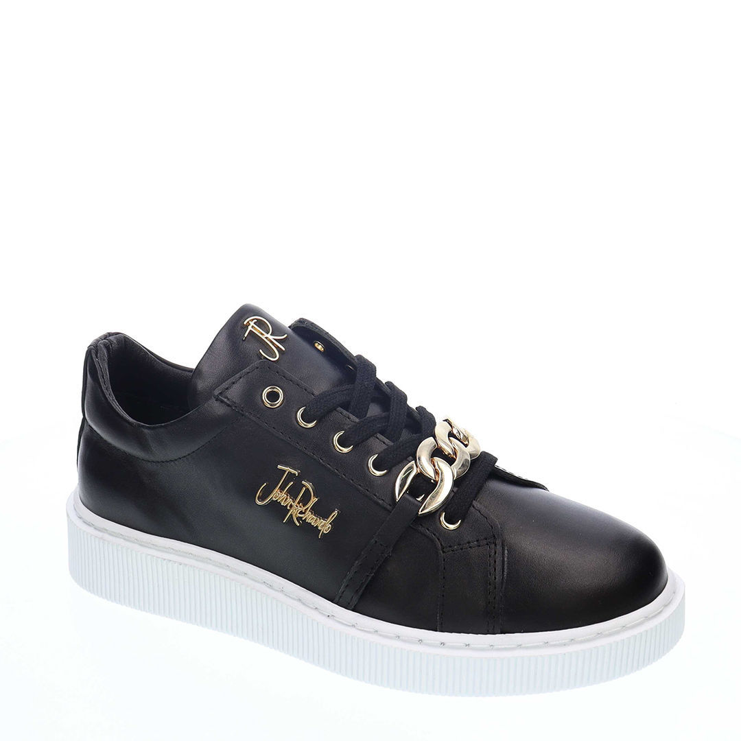 Ženske patike John Richardo 674 - Klasičan stil i udobnost u crnoj boji ...