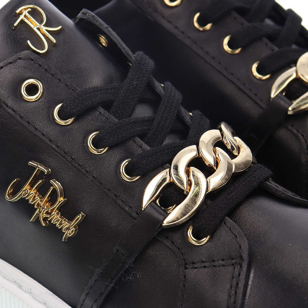 Ženske patike John Richardo 674 - Klasičan stil i udobnost u crnoj boji ...