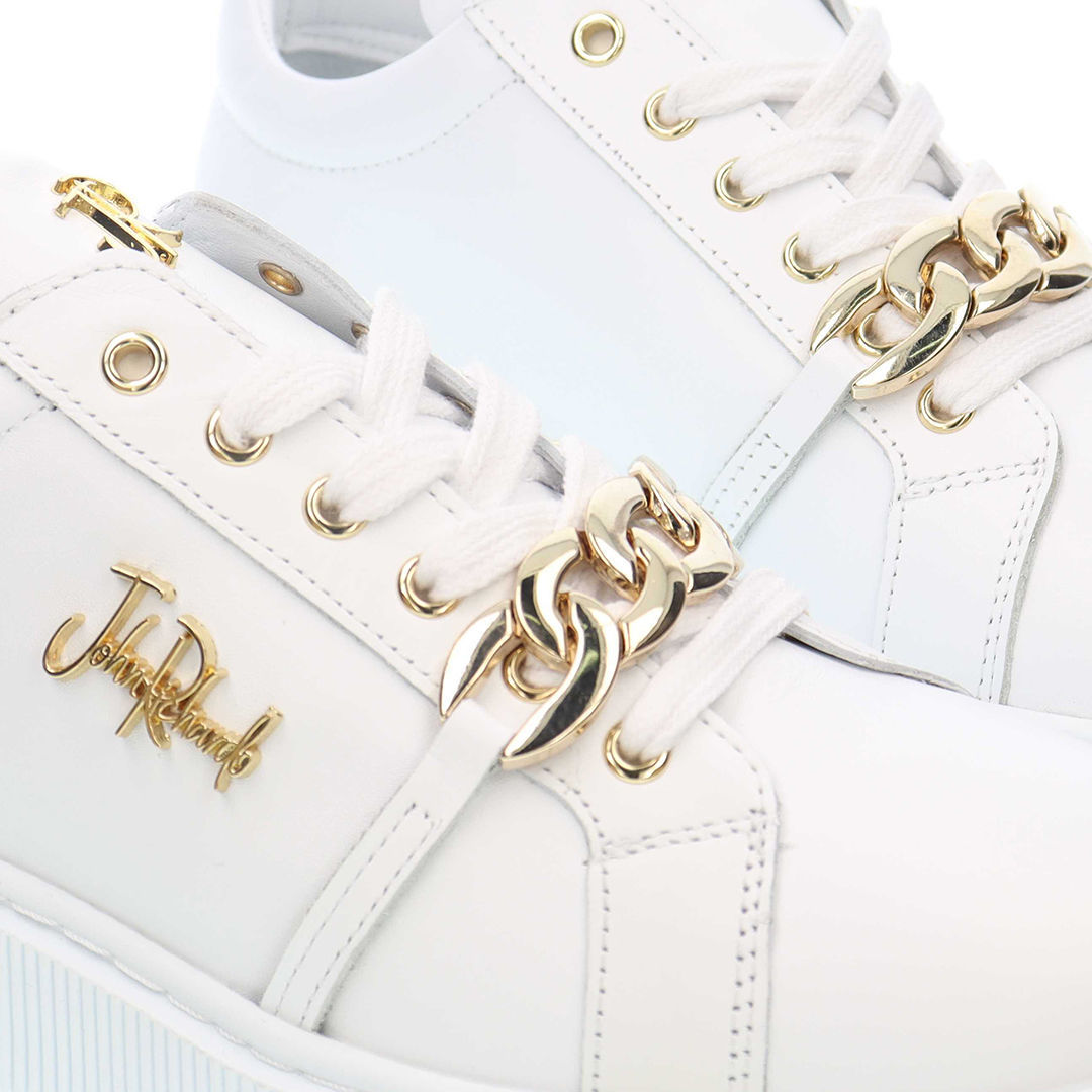 Ženske patike John Richardo 674 - Klasičan stil i udobnost u beloj boji ...