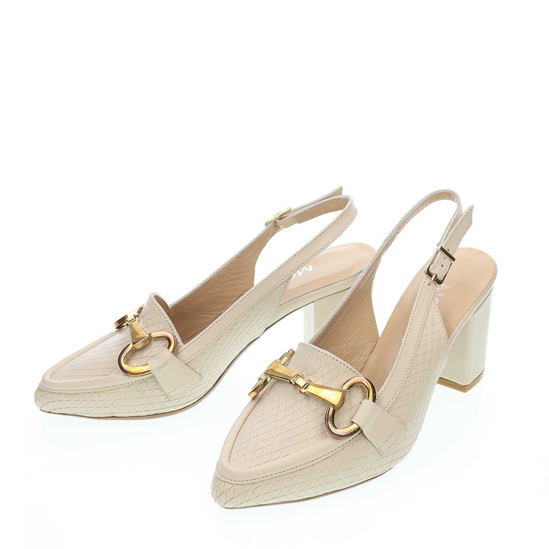 Ženske sandale mGESS 91899 Beige - Obuća Tref shoes - online prodaja