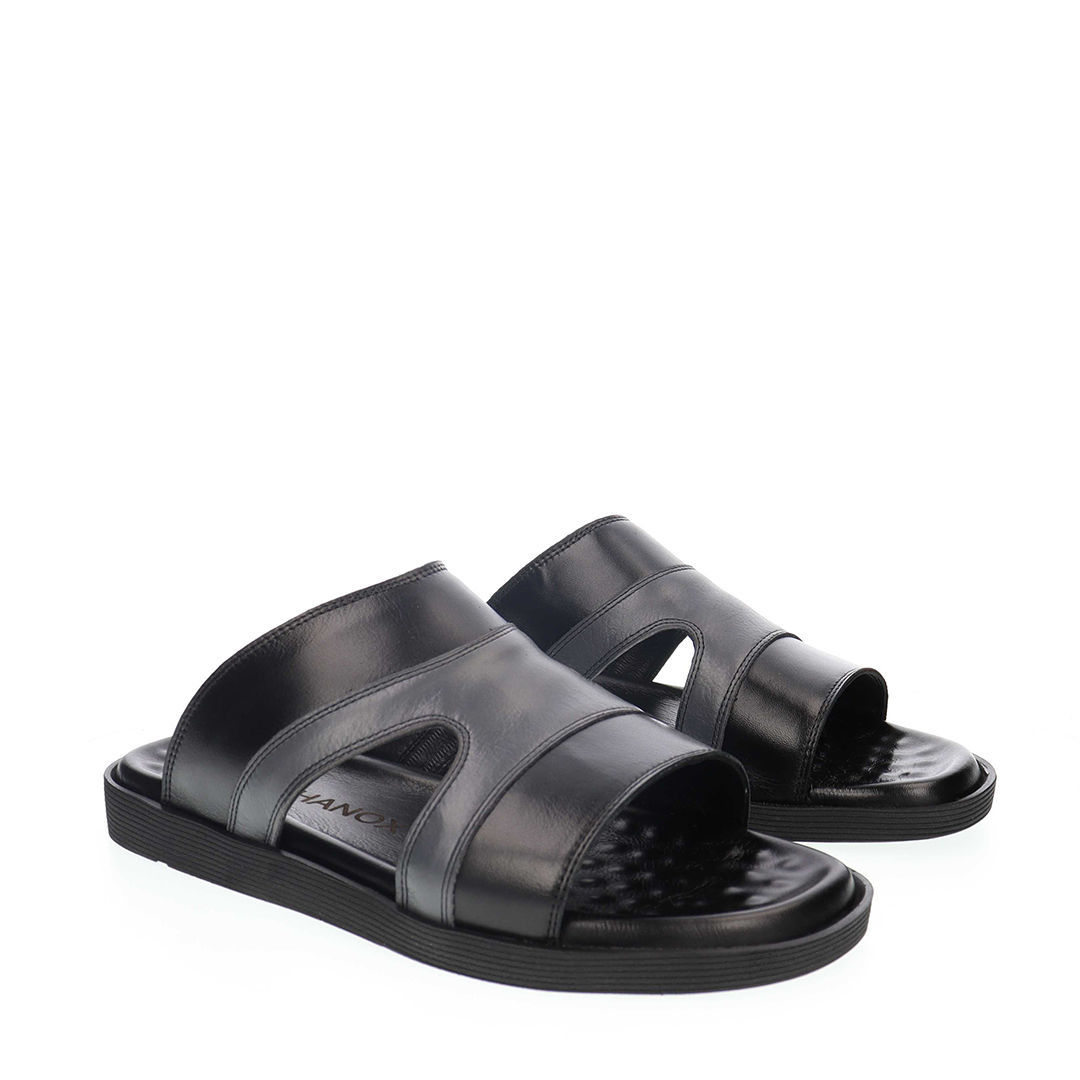 Muške papuče Hanox 491 Black Grey - Obuća Tref shoes - online prodaja