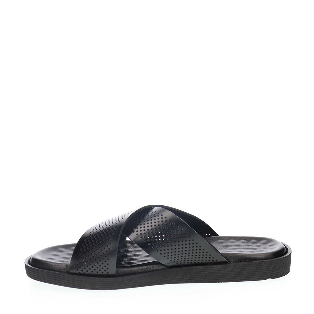 Muške papuče Hanox 629 Black - Obuća Tref shoes - online prodaja