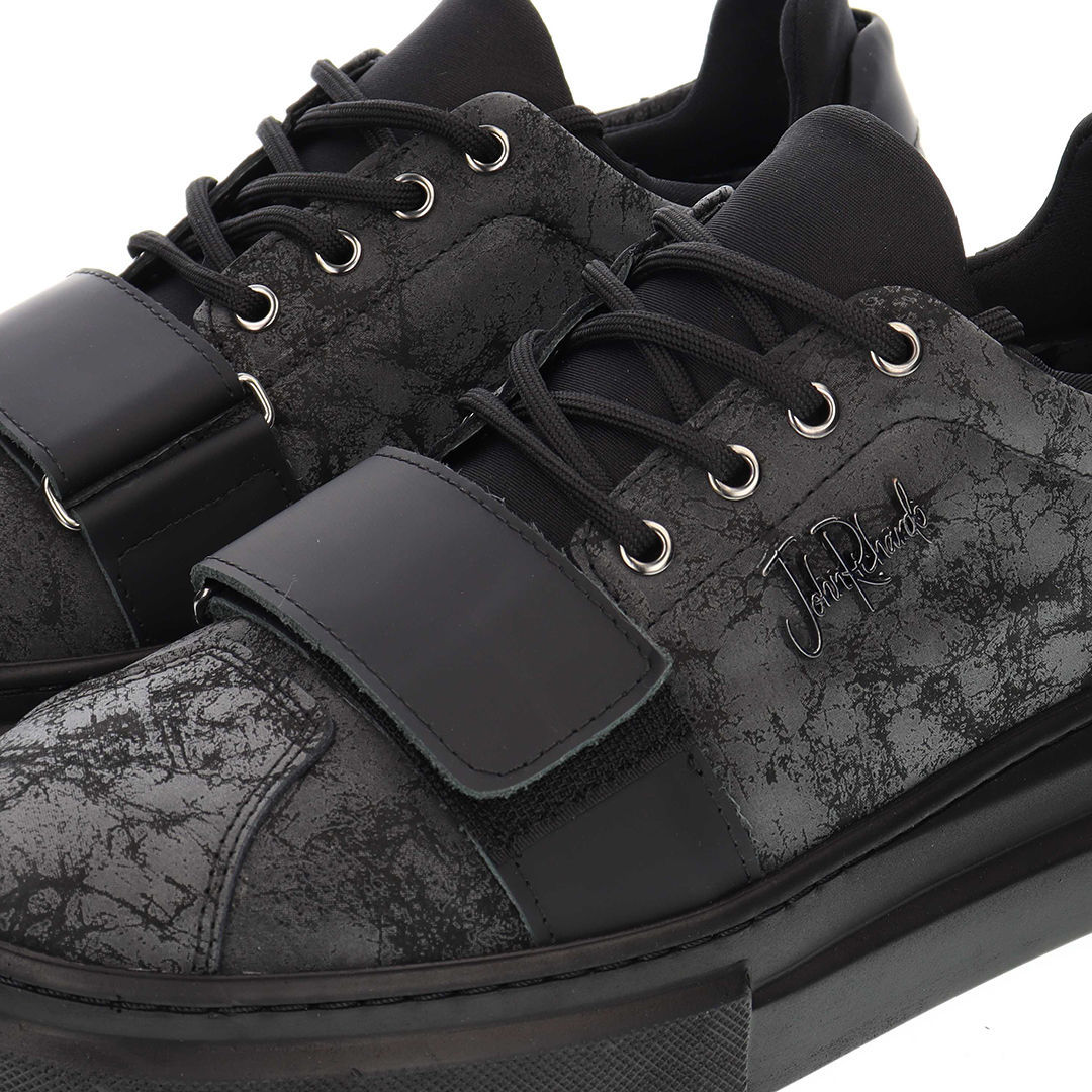 Stilizovane Muške Patike John Richardo 19209 Black - Vrhunska Udobnost ...