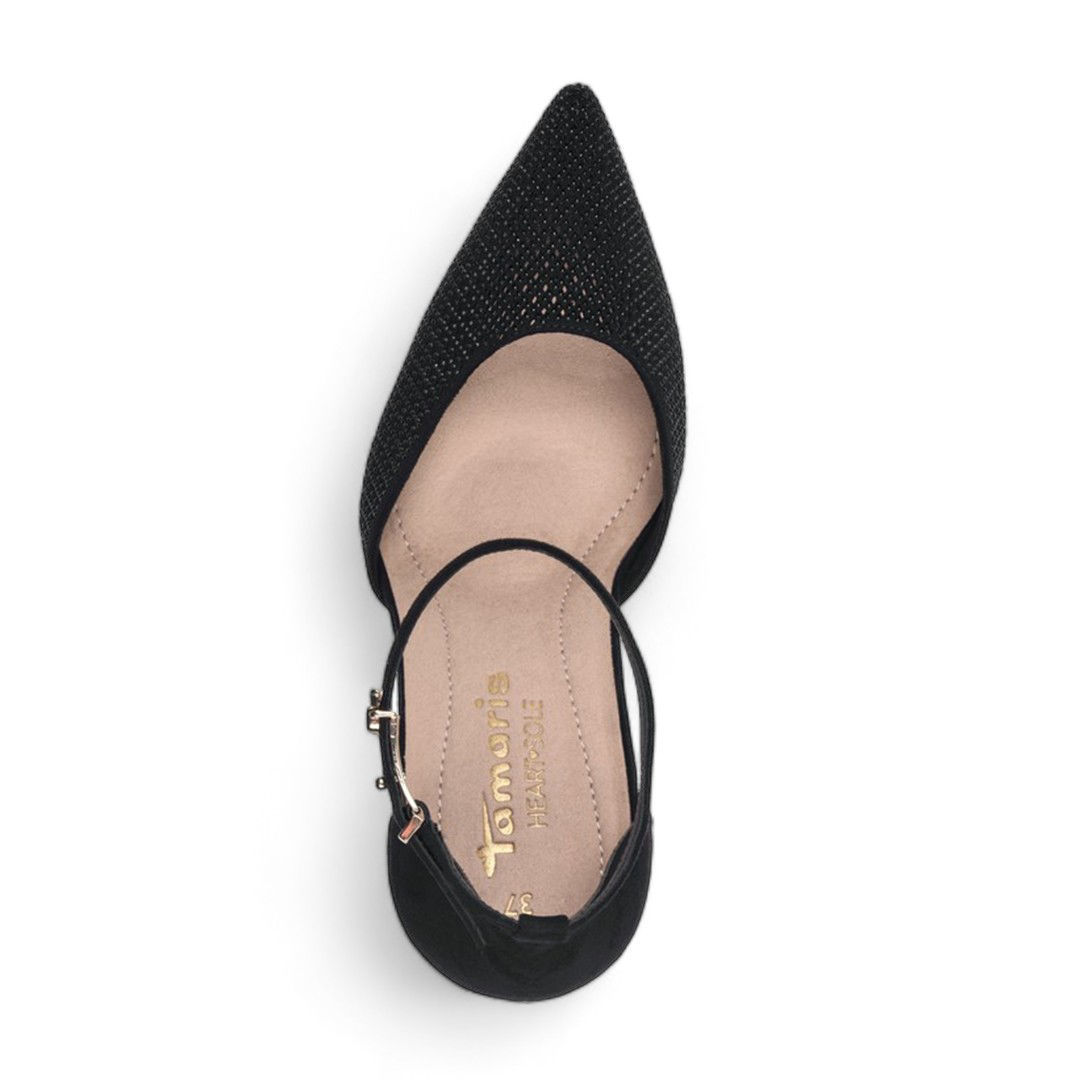 Moderne Crne Štikle Tamaris 22448 sa Remenčićem - Obuća Tref shoes ...