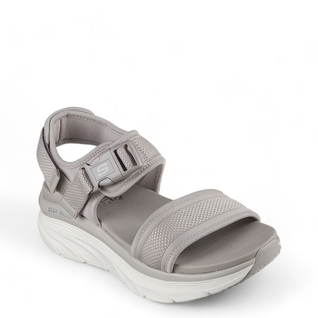 Skechers D'lux Walker - Taupe Ženske Sandale za Svakodnevne Šetnje ...