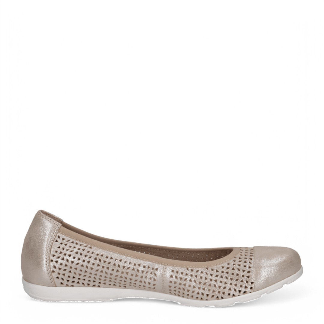 Ženske baletanke Caprice 22151 Taupe Metallic – Elegancija i udobnost ...