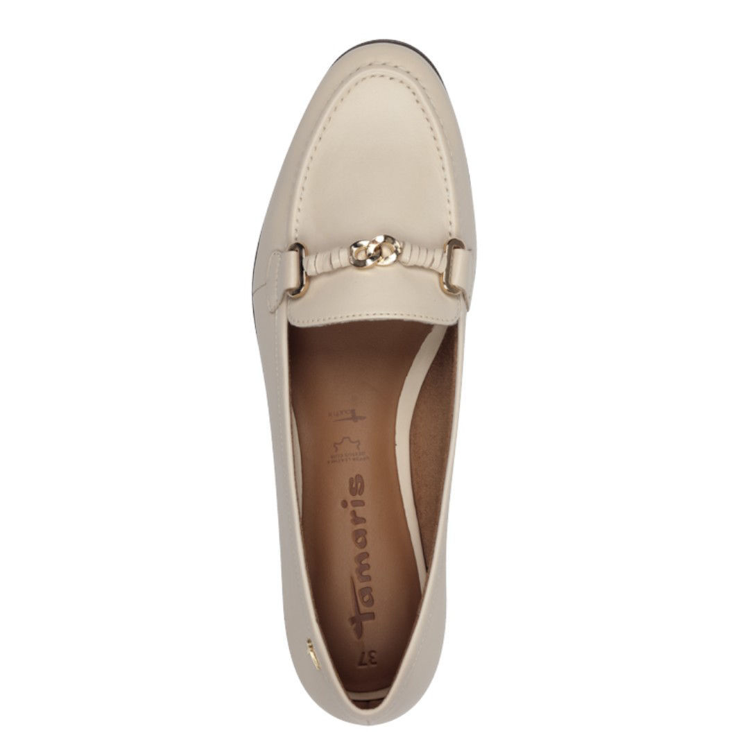 Ženske cipele Tamaris 24240 Ivory Leather – Elegantne kožne cipele ...